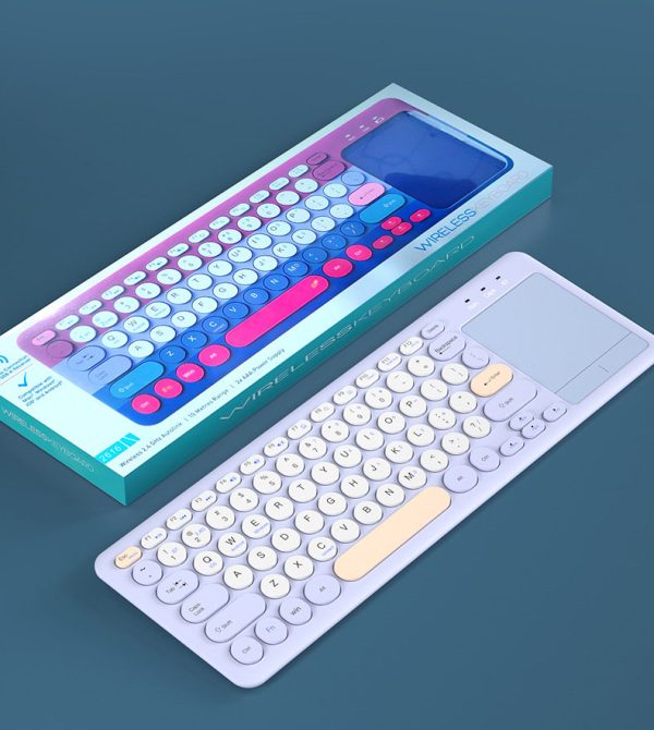 Bluetooth & Wireless Keyboard With Touchpad - IOS / Windows